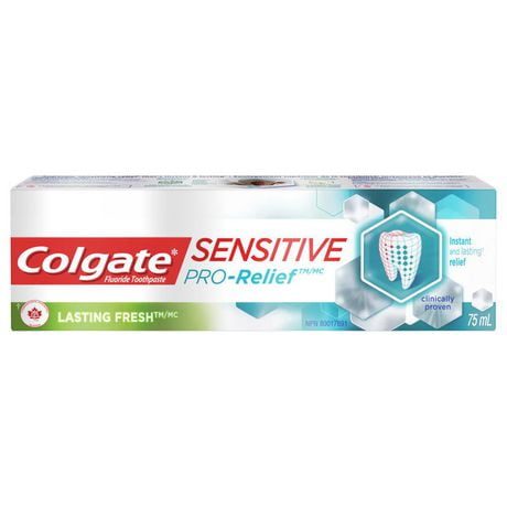 Colgate Sensitive Pro-Relief Toothpaste Lasting Fresh - Walmart.ca