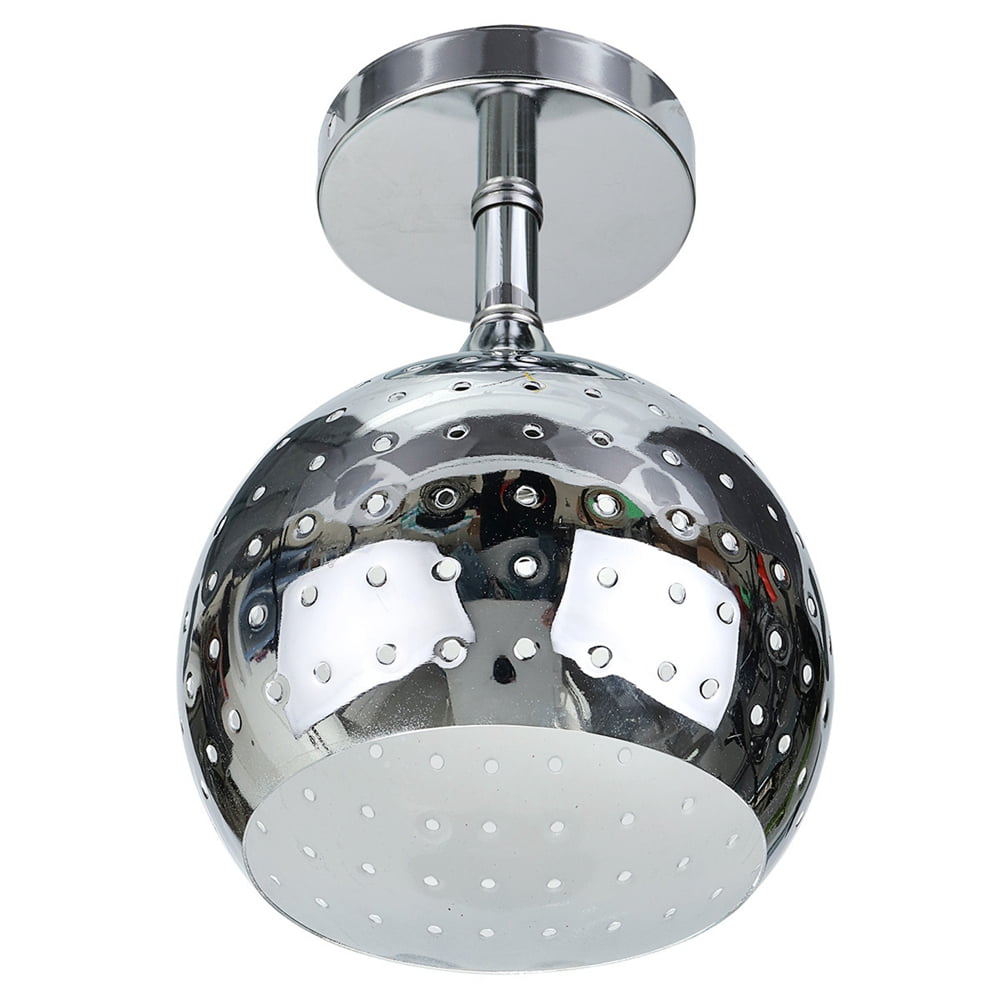 Modern Glass Mirror Ball Ceiling Light Fixtures Ceiling Chandelier E27 ...