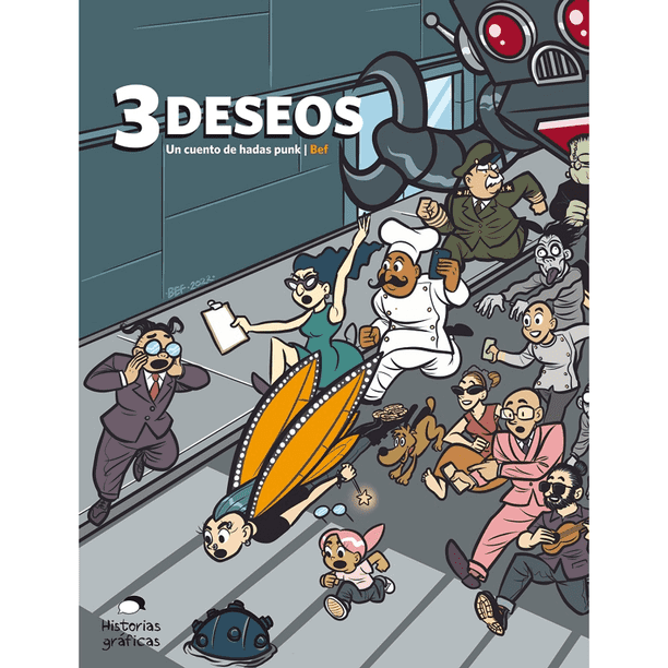 Libro 3 Deseos Tapa Blanda, Autor Bernardo (bef) Fernandez, Editorial Oceano Historias Graficas ...