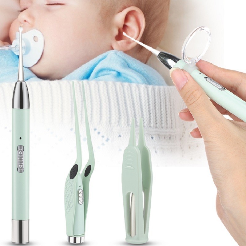 YaSaLy 3Pcs Luminous Ear pick Set,USB LED Light Ear Wax Removal Tool ...