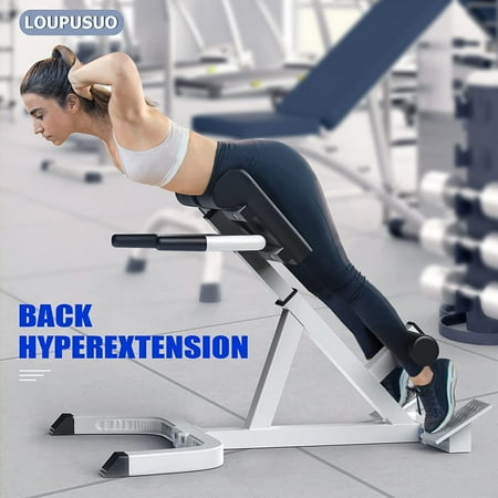 Roman Chair - Back Extension Bench, Adjustable Fitness Workout, Multi ...