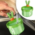 Sink Filter Basket, Loetky Sink Drain Strainer Pressing Dumping ...