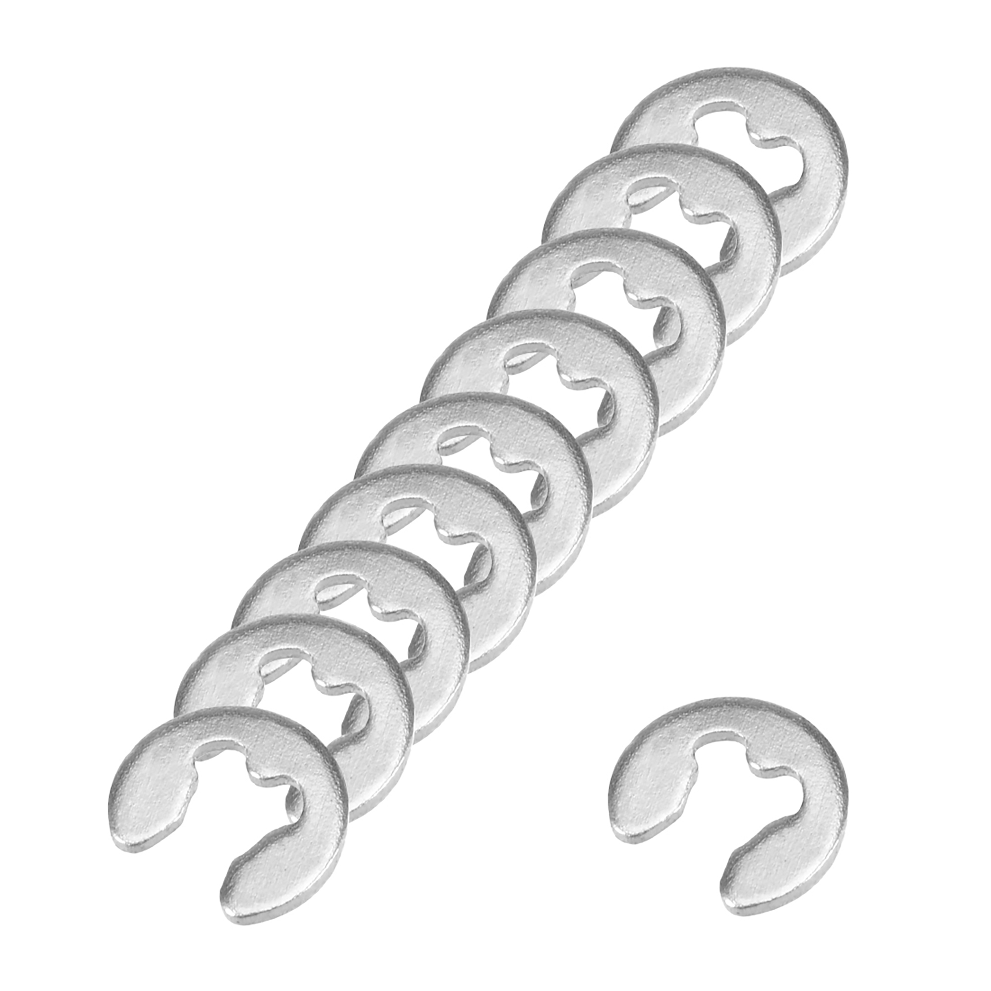 4mm External Circlips Retaining Snap Rings 304 Stainless Steel 100pcs ...