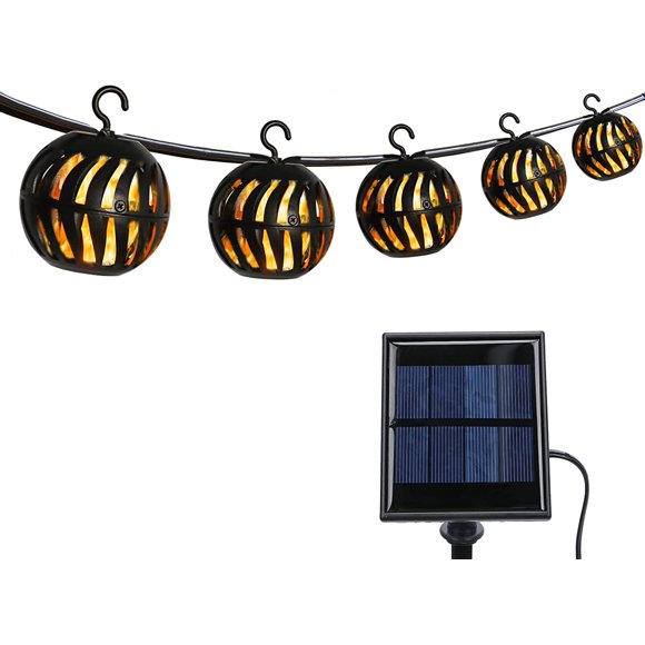 Flicker Flame String Lights