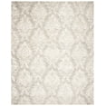 SAFAVIEH Glamour Tiana Damask Area Rug, Grey/Ivory, 8' x 11' - Walmart.com