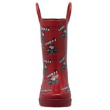 Toddler's Big Red Rubber Boots Red - Walmart.com