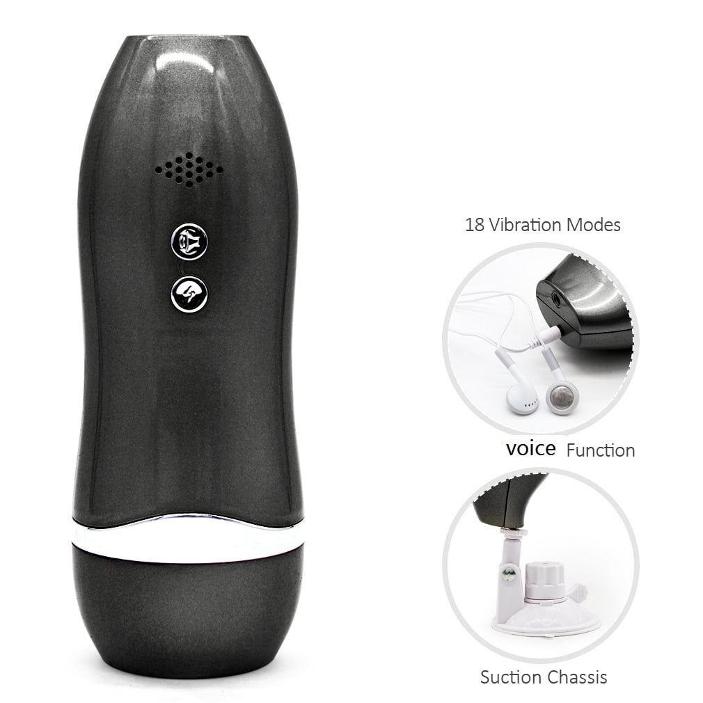 Automatic Male Masturbator With Powerful Vibrating And Thrusting Mode