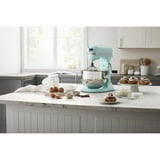 KitchenAid Pro 600 Series 6Qt Bowl-Lift Stand Mixer - KP26M1X with Flat ...