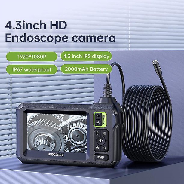Industrial Borescope, 1080p Hd Endoscope Camera Industrial Pipe ...