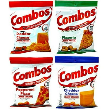 Combos Pizzeria Pretzel Baked Snack Bags, Pizza Flavored, Single ...