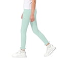 Antinious Toddler Girls Ice Silk Sport Leggings Ruffle Full Length ...
