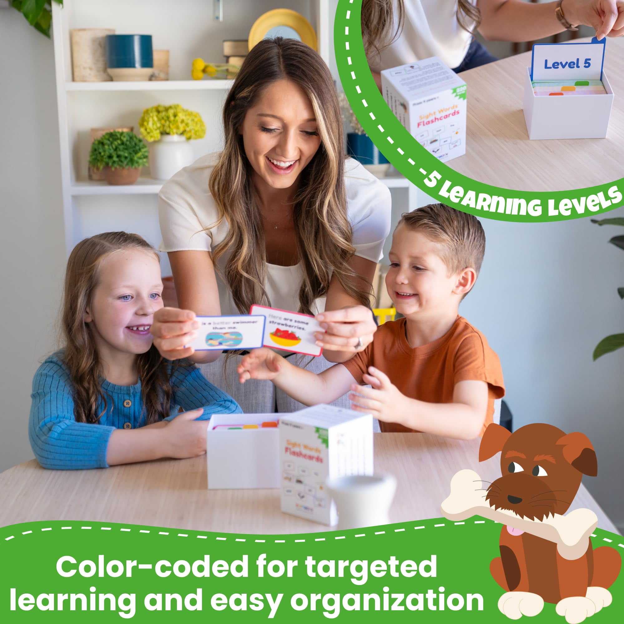 Vocabulary Flash Cards 220 Sight Words Flash Cards - Dolch Word ...
