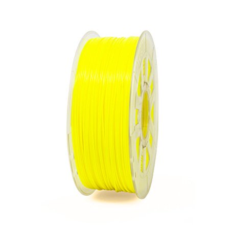 Gizmo Dorks 3mm (2.85mm) ABS Filament 1kg / 2.2lb for 3D Printers, Fluorescent Yellow (UV Light ...