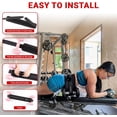 SAB 360 Design Hip Thrust Belt - Padded Glute Bridge Belt for Weights ...