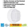 ETI TwistFit White Switch LED Bulkhead Light - Walmart.com