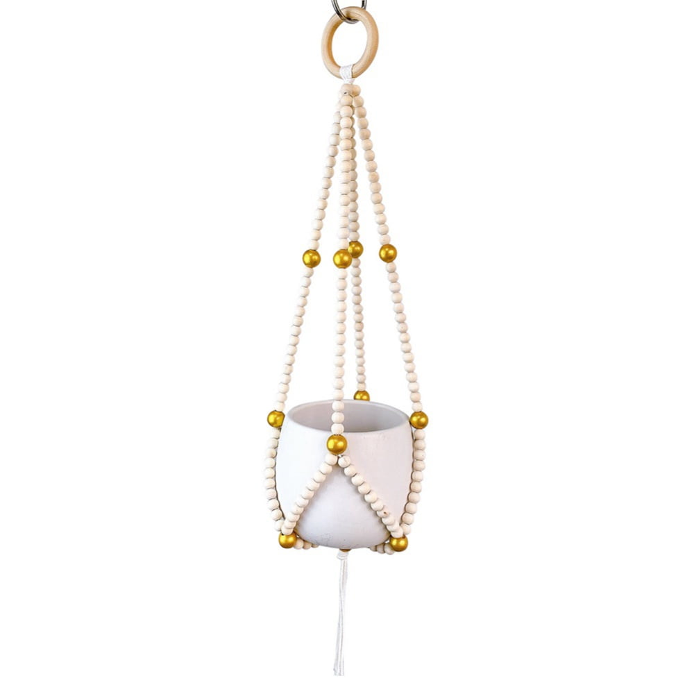 Macrame Plant Hanger-Outdoor Indoor Hanging Planter Holder/Hanging ...