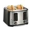Elite Gourmet ECT-3100 Electric 4 Slice Wide Long Toaster - Walmart.com
