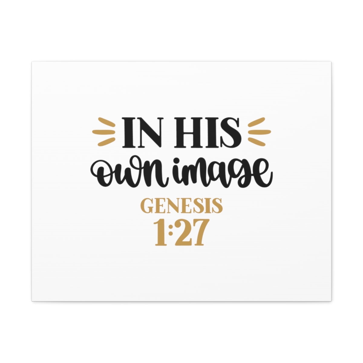 Scripture Walls Image Genesis 1:27 Bible Verse Canvas Christian Wall ...