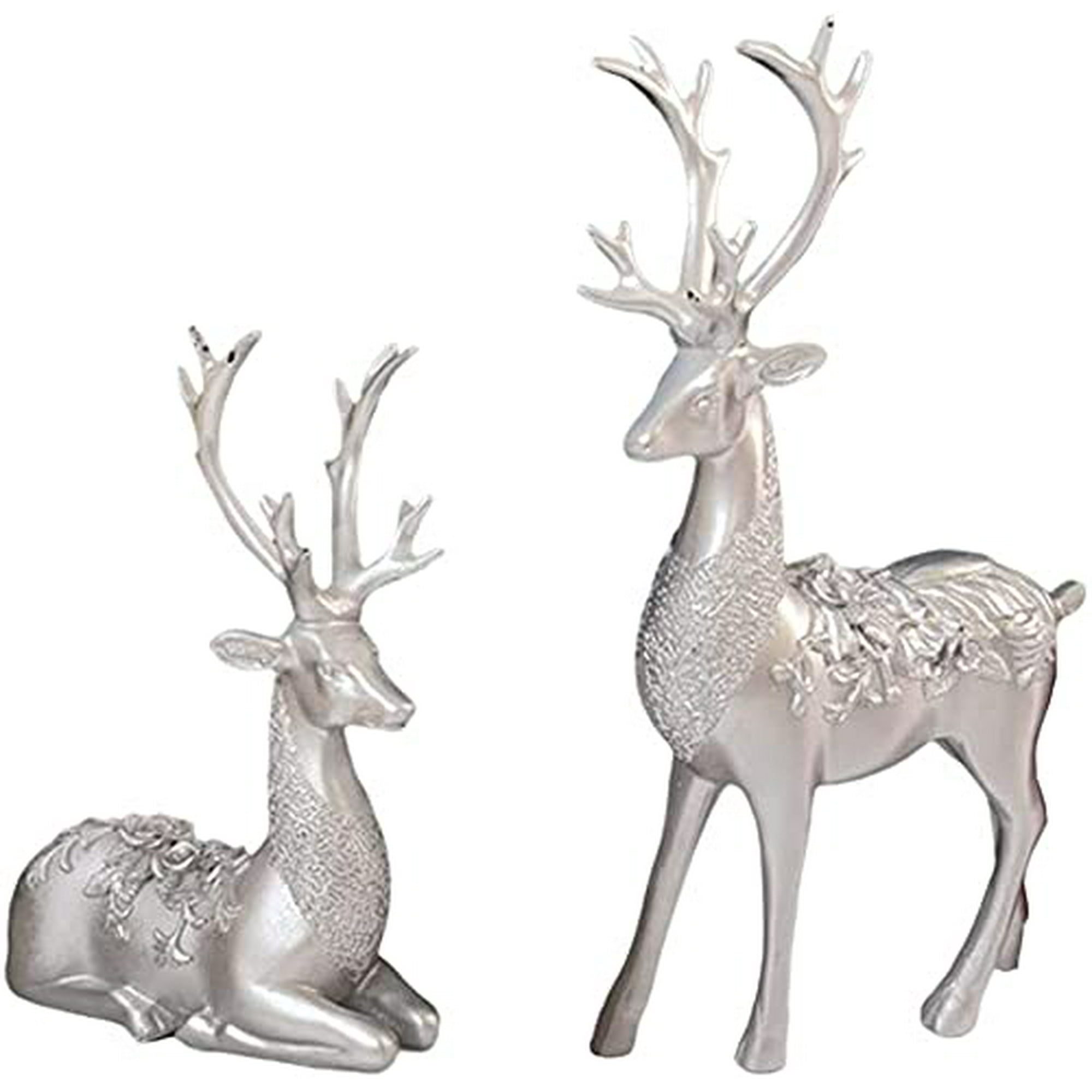 Click here for Freci 2-Pack Reindeer Figurines Christmas Reindeer... prices
