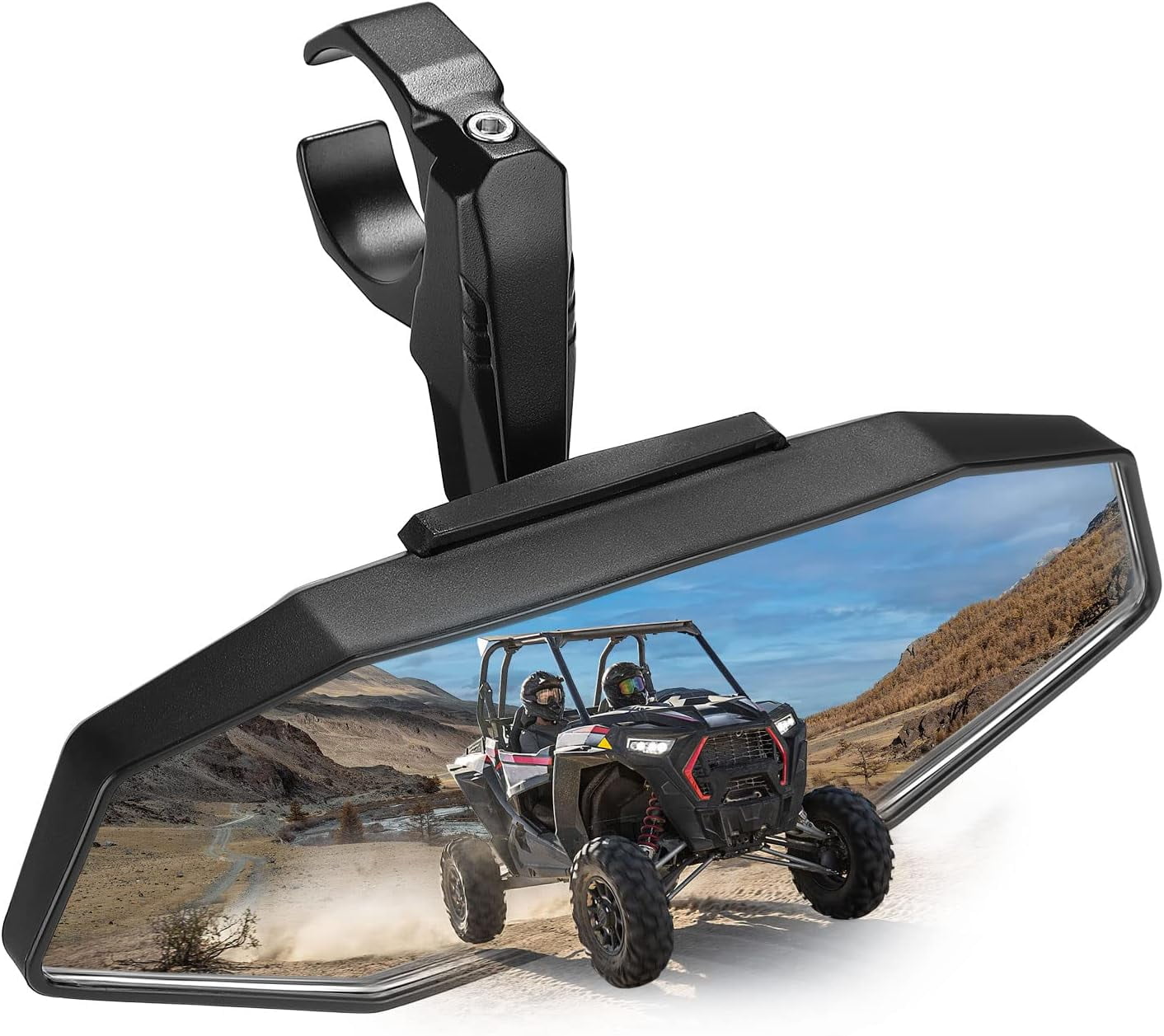 Kemimoto UTV Center Rear View Mirrors for 1.6"-2" Compatible with ...