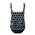 Pvkarhg Womens 2 Piece Tankini Swimsuits Blouson Swim Tops Summer Print ...