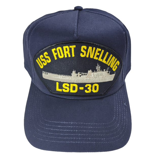 USS Fort SNELLING LSD-30 Ship HAT - Navy Blue - Veteran Owned Business ...