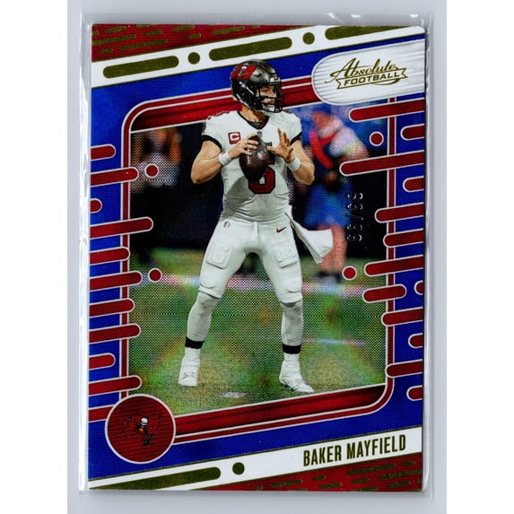 2024 Panini Absolute Baker Mayfield #95 Blue Diamonds /99 /99 - Walmart.com