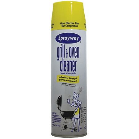 Sprayway SW824R Heavy Duty Grill and Oven Cleaner, 20 oz Aerosol Can ...