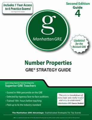 Pre-Owned Number Properties GRE Strategy Guide, 2nd Edition (Manhattan ...