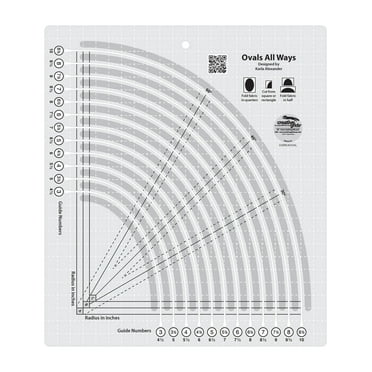 Creative Grids Lazy Angleﾮ Ruler - Walmart.com