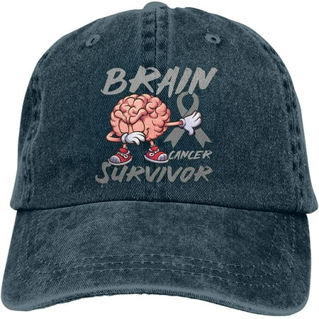 Brain Cancer Survivor Cowboy Hat Unisex Adjustable Cowboy Cap ...