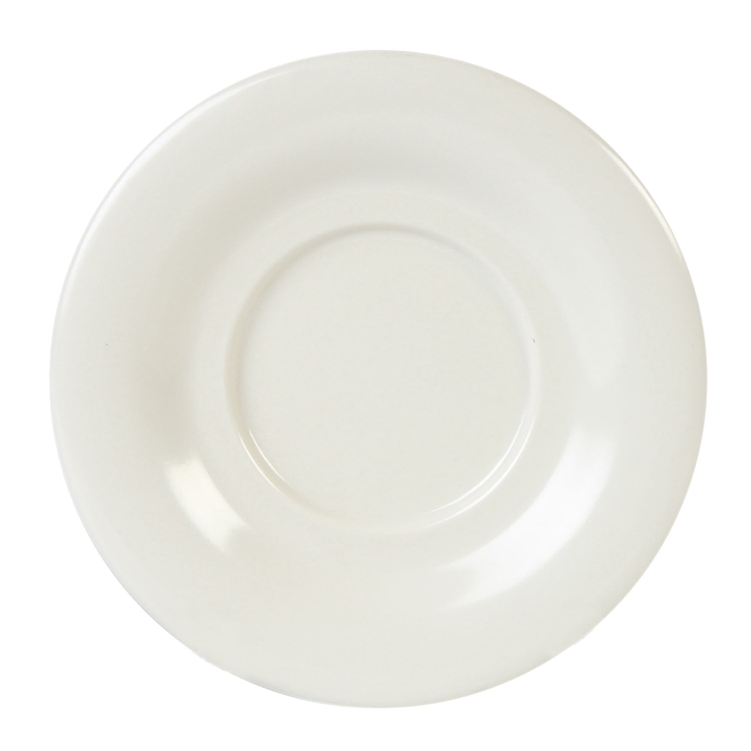 Excellante Color Ivory melamine dinnerware collection 5.5" saucer ...