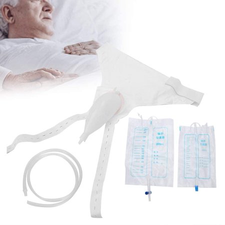 Urinal, urine collection bag Silicone urinal Reusable Leak-proof Men ...