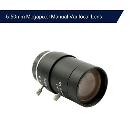 5-50mm Megapixel Manual Varifocal Lens Manual zoom CMOS/ CCD 1/3" CCTV ...