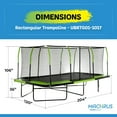 Machrus Upper Bounce - Mega 10' X 17' Gymnastics Style, Rectangular ...