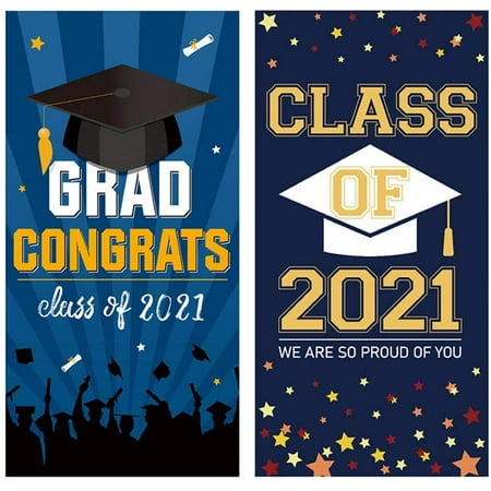 Congrats Grad Background Banner Class of 2021 Graduation Banner 2021 ...