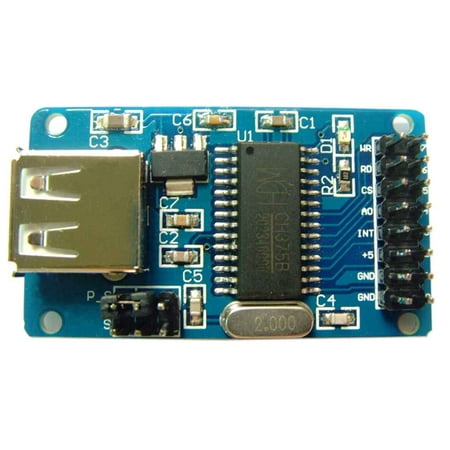 Goriertaly CH375 CH375B USB Module U Disk Read and Write Module USB Interface Communication ...