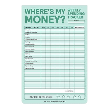 Clever Fox Budget Planner - Emerald Hardcover - Walmart.com