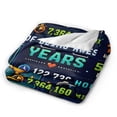 14th Birthday Gamer Blanket Gift Throw Blanket Pixel Video Game Gift ...