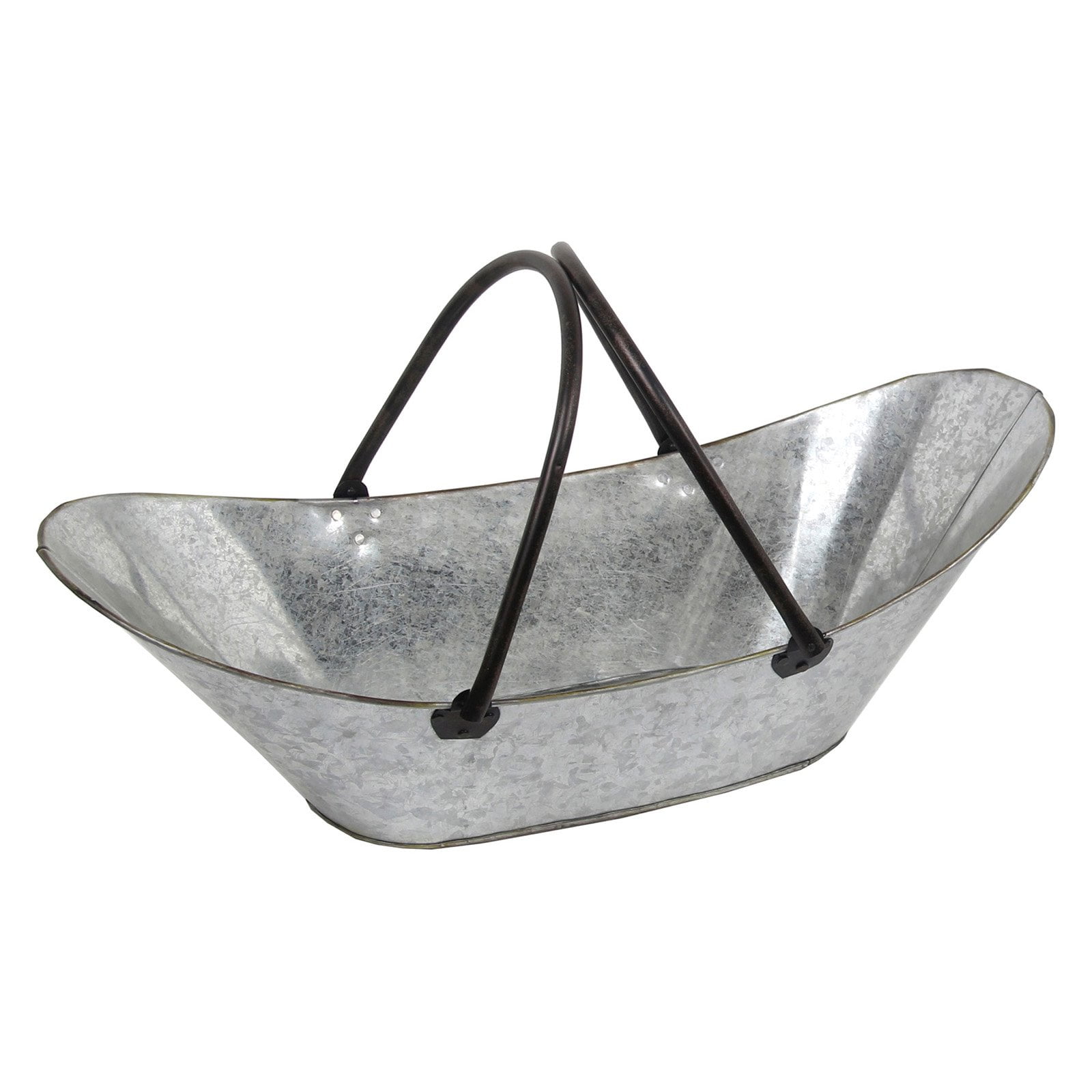 Privilege International Aluminum Basket with Metal Handle - Walmart.com