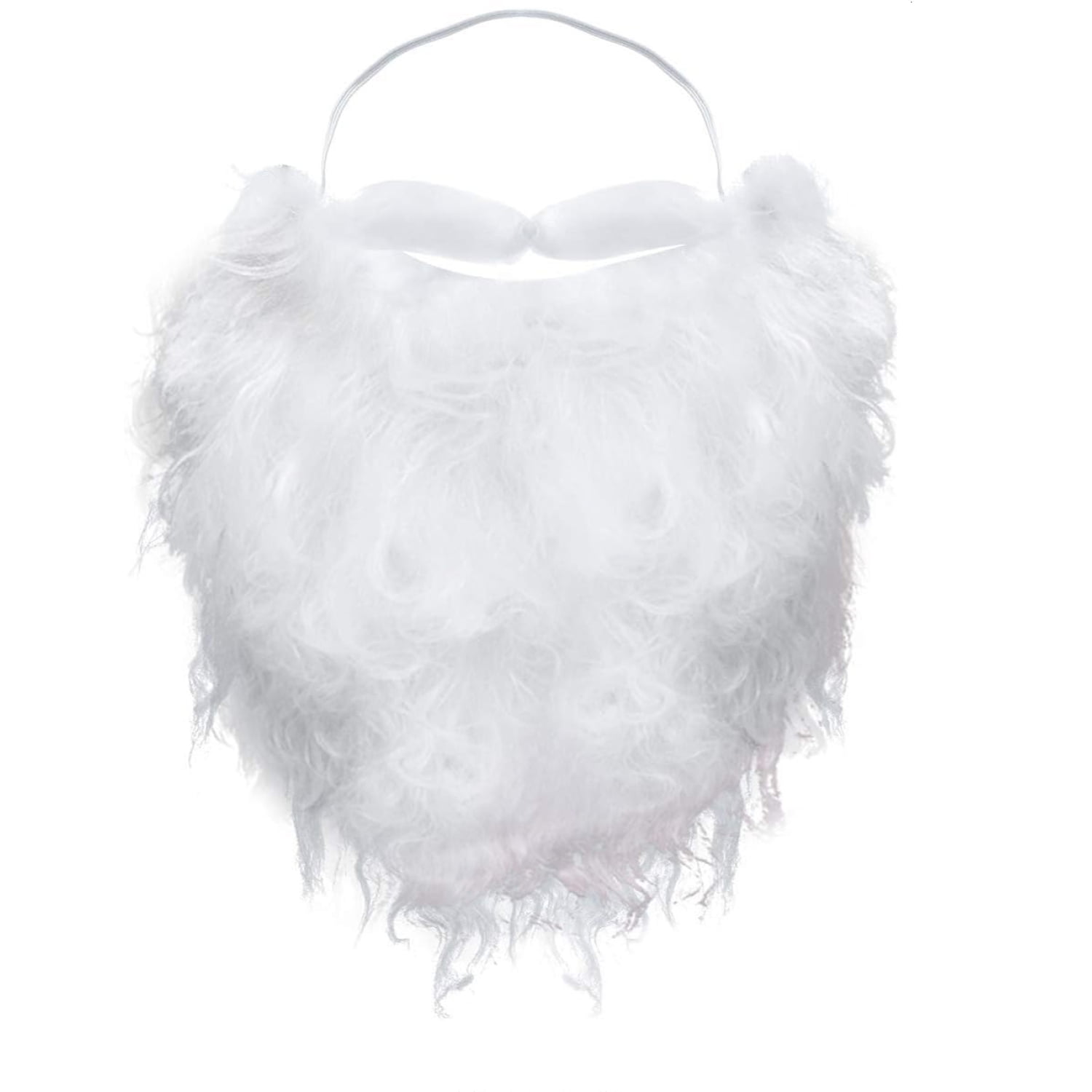 Barba postiza de tela de felpa, diseño de banda elástica ajustable ...