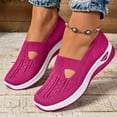 Breathable Walking Sneakers for Women Embroidery Butterfly Running ...