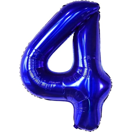 Giant, Navy Blue 8 Balloon Number - 40 Inch | Navy Blue 8 Birthday ...