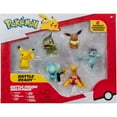 Pokémon Battle Figure 6 Pack - Features 2-Inch Battle Figures of ...