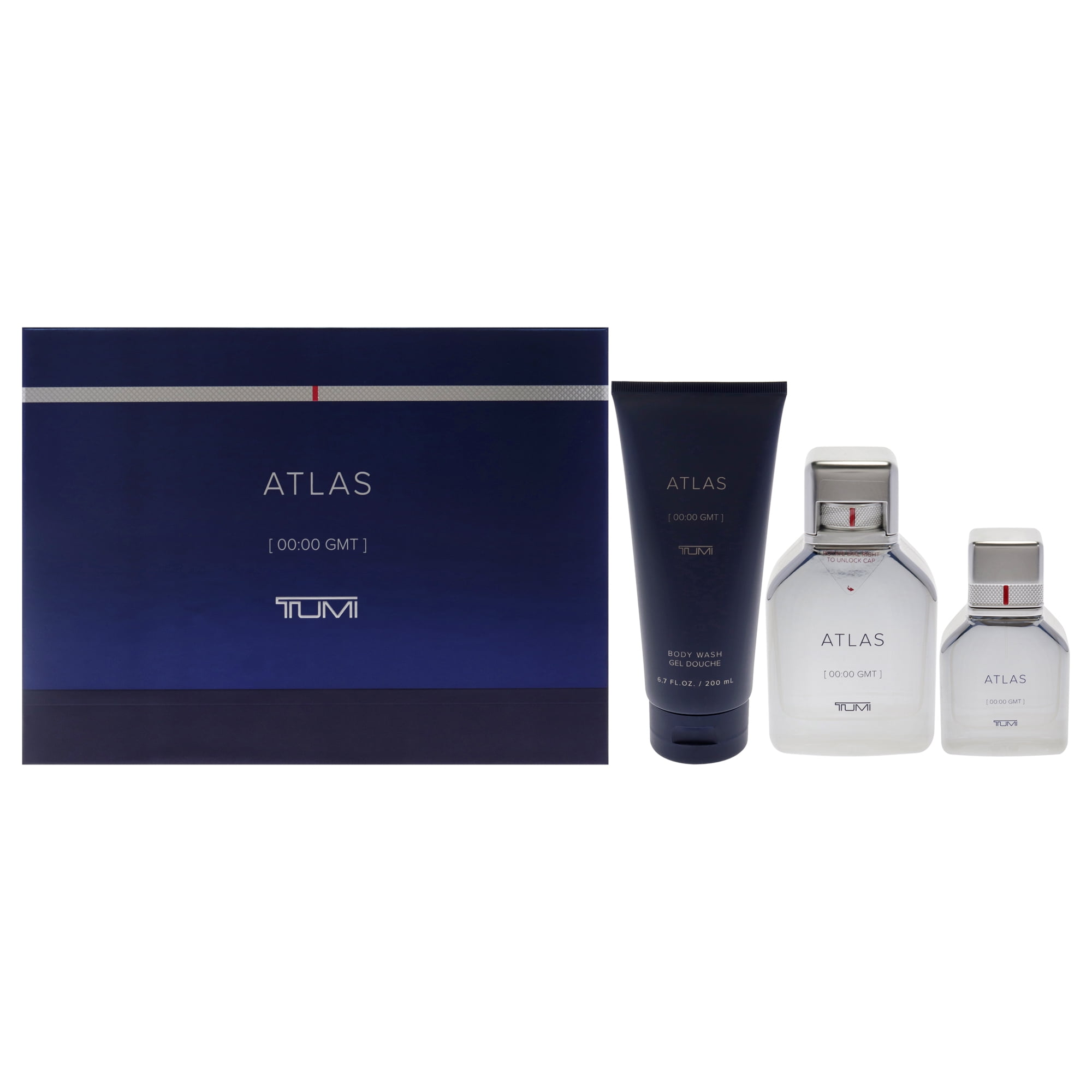 Atlas de Tumi para hombres Set de regalo de 3 piezas en spray EDP de 3 ...