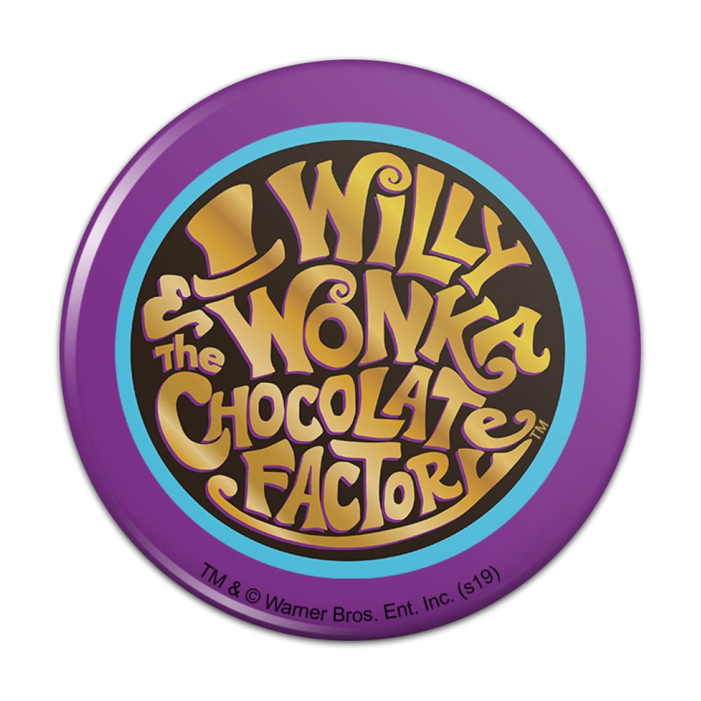 Willy Wonka and the Chocolate Factory Logo Kitchen Refrigerator Locker ...