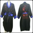 THY COLLECTIBLES Unisex Reversible Silk Satin Robe Kimono Relaxation ...