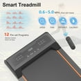Ultra Thin Walking Pad, Under Desk Treadmill with Remote, 2.5HP Quiet ...