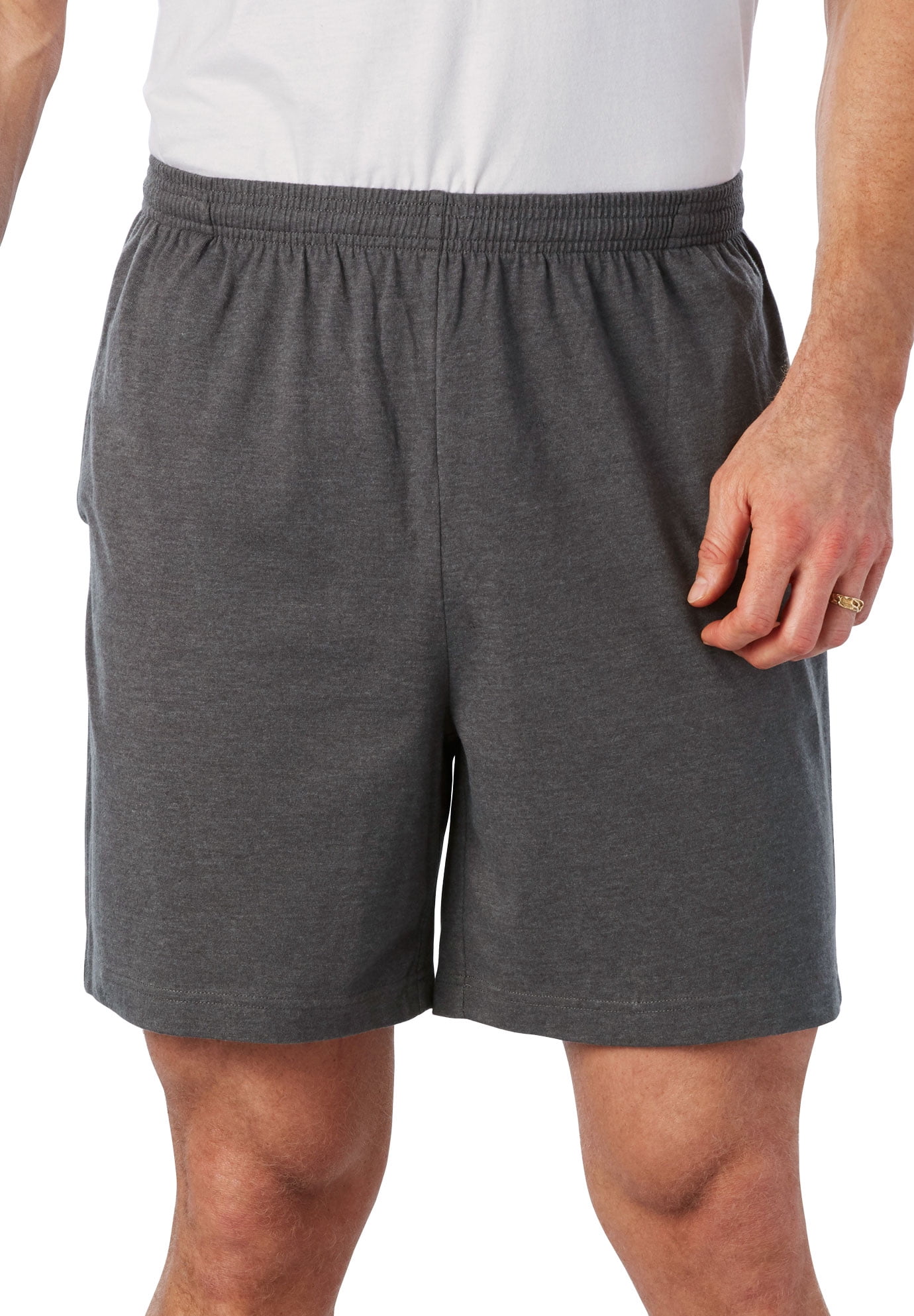 Kingsize Men's Big & Tall Lightweight Jersey Shorts - Walmart.com