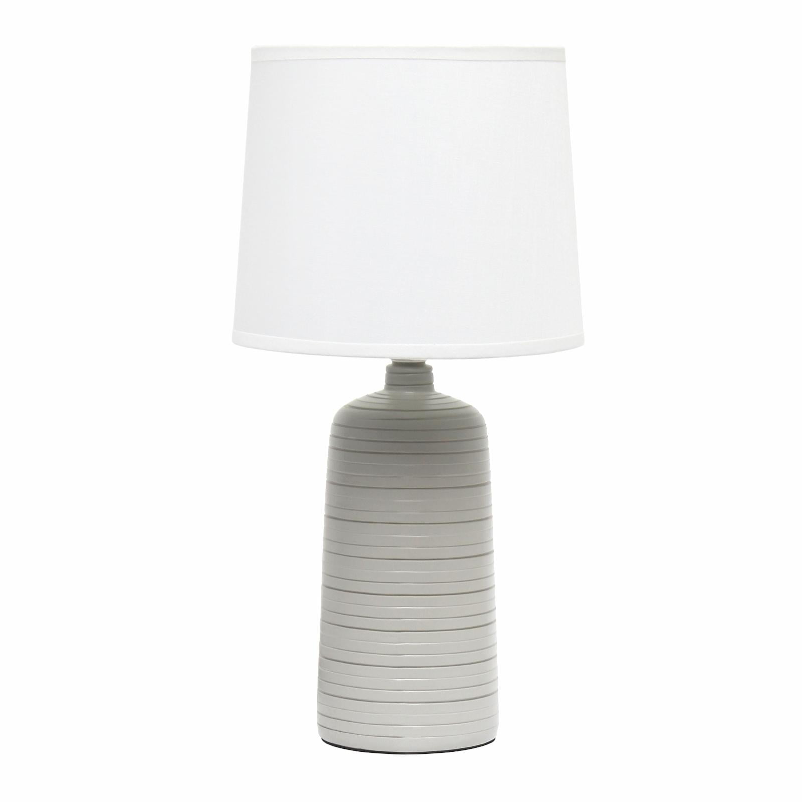 Simple Designs Textured Linear Table Lamp - Walmart.com